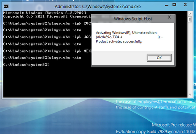 Attivare Windows 8 Ultimate Build 7989 - WindowsBlogItalia