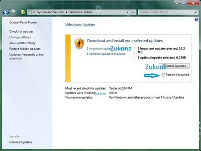Il primo screenshot di Windows 8 - Windows Update - WindowsBlogItalia