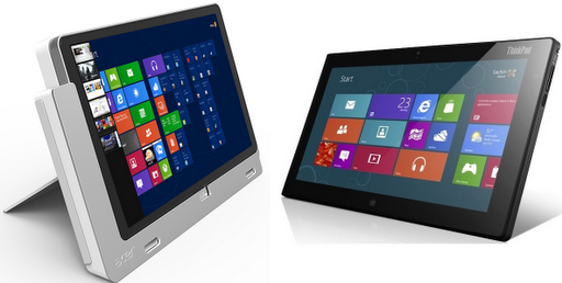 Rivelate le line-up dei prezzi dei tablet Windows 8 di Acer e Lenovo ...