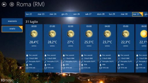 Video recensione app 3BMeteo per Windows 8 e Windows RT - WindowsBlogItalia