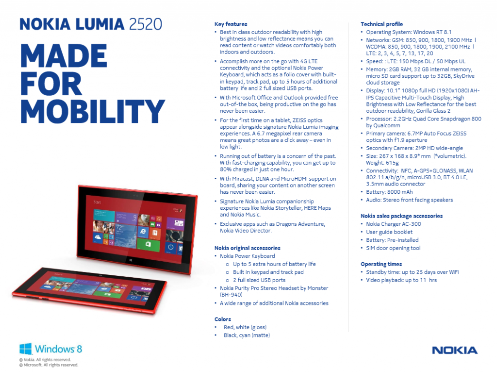 Tutto quello che c'è da sapere sull'evento Nokia: phablet, tablet ...