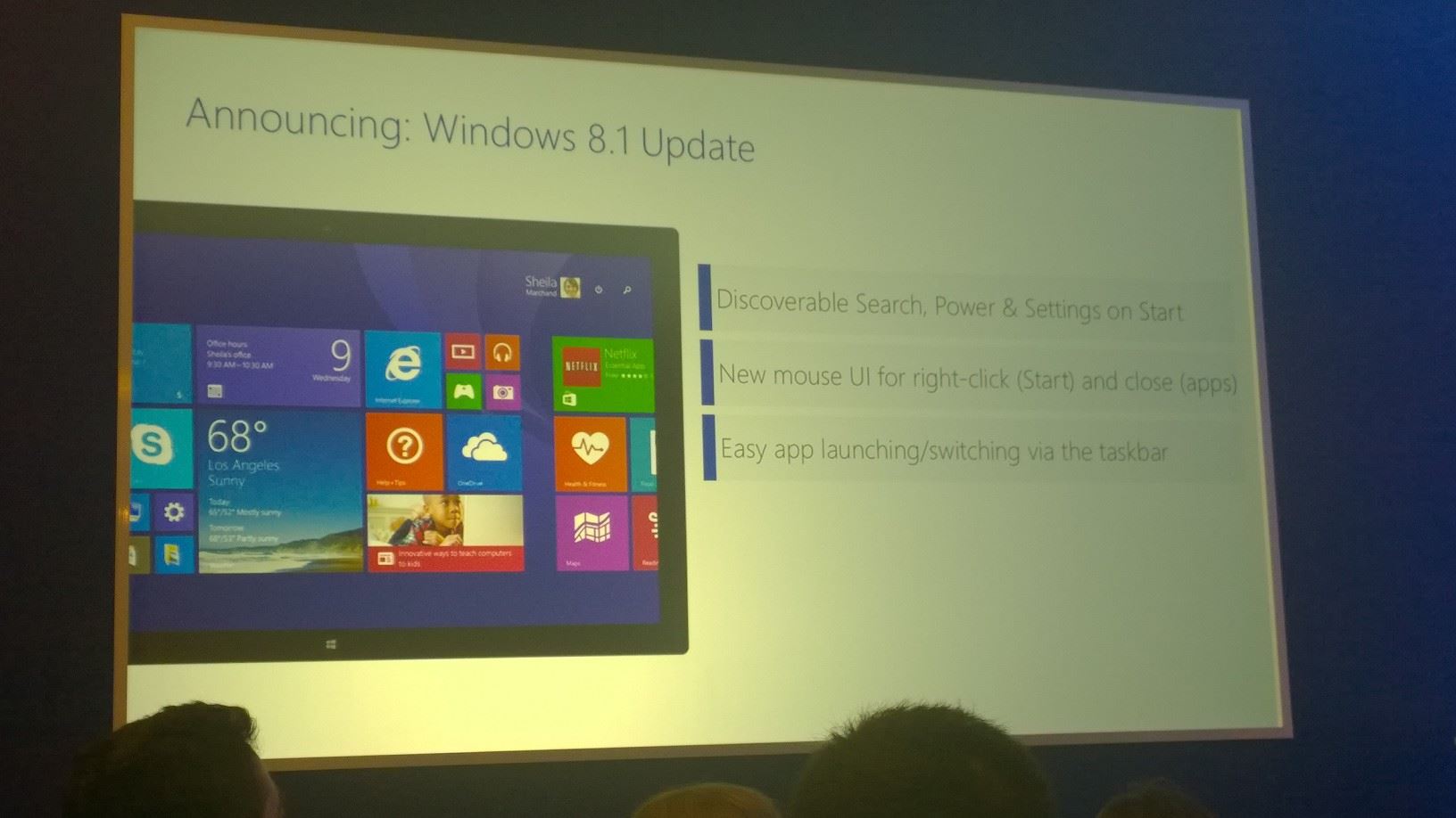 Windows 8.1 Update 1 arriverà su MSDN il 2 aprile, l'8 per tutti ...