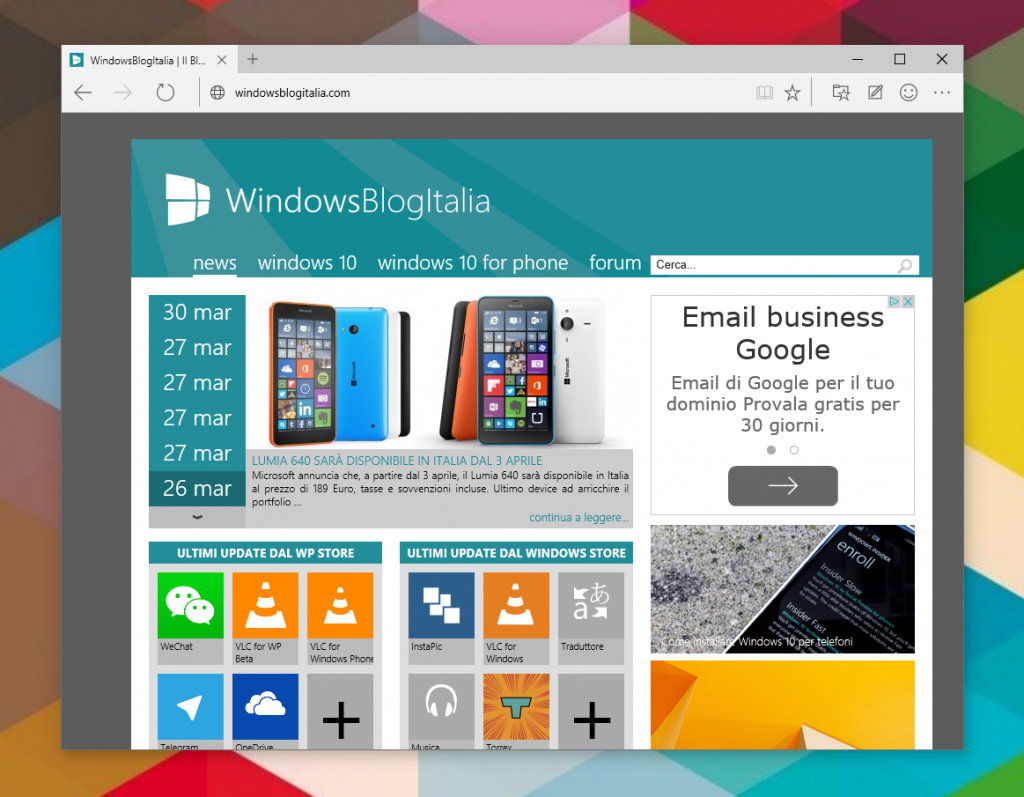 Download e guida all'installazione di Windows 10 March Technical ...