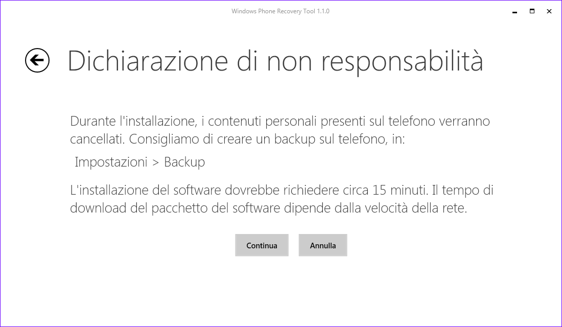 Guida per ripristinare con Windows Phone Recovery Tool - WindowsBlogItalia