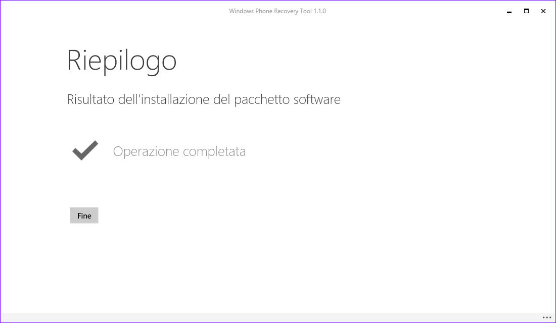 Guida per ripristinare con Windows Phone Recovery Tool - WindowsBlogItalia