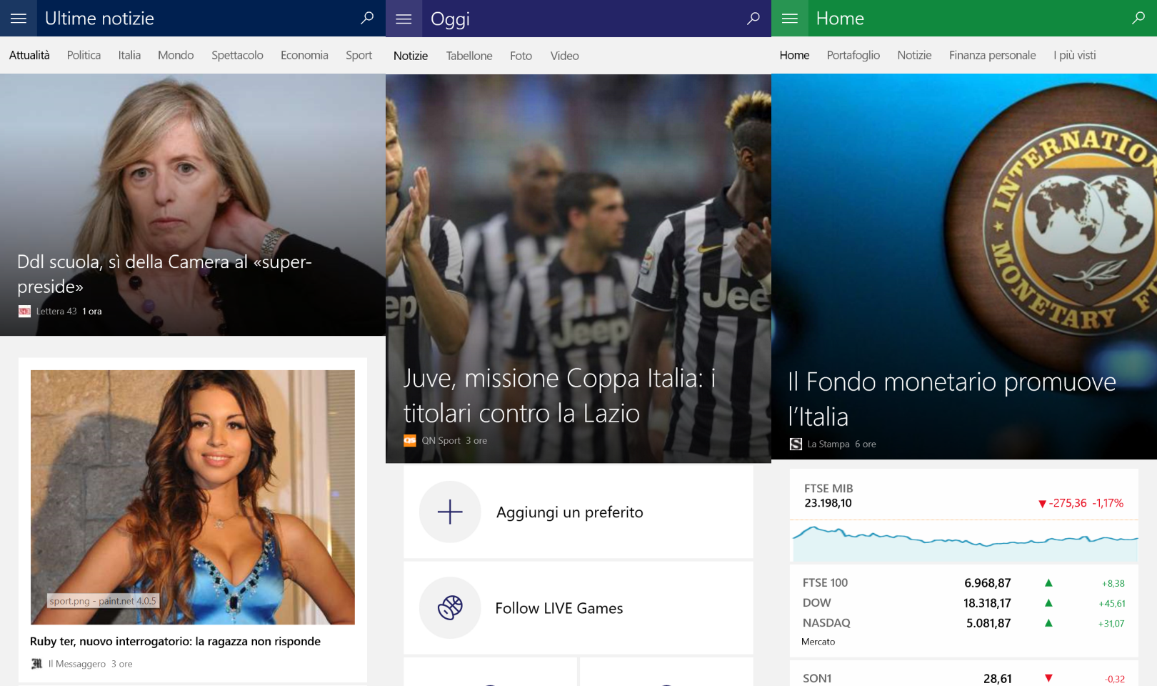 Windows 10 Mobile: disponibili le nuove app MSN sullo Store Beta ...