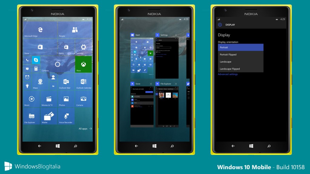 Video tour completo di Windows 10 Mobile Build 10158 - WindowsBlogItalia