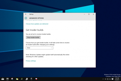 Windows 10 Build 10162 disponibile anche nello Slow ring ...