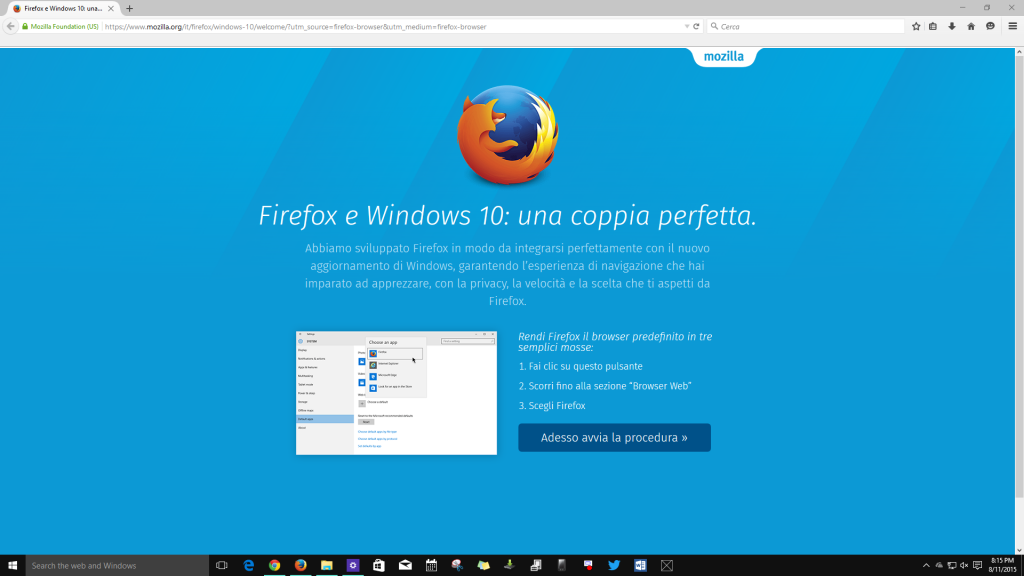 L'ultima versione di Firefox supporta Windows 10 - WindowsBlogItalia