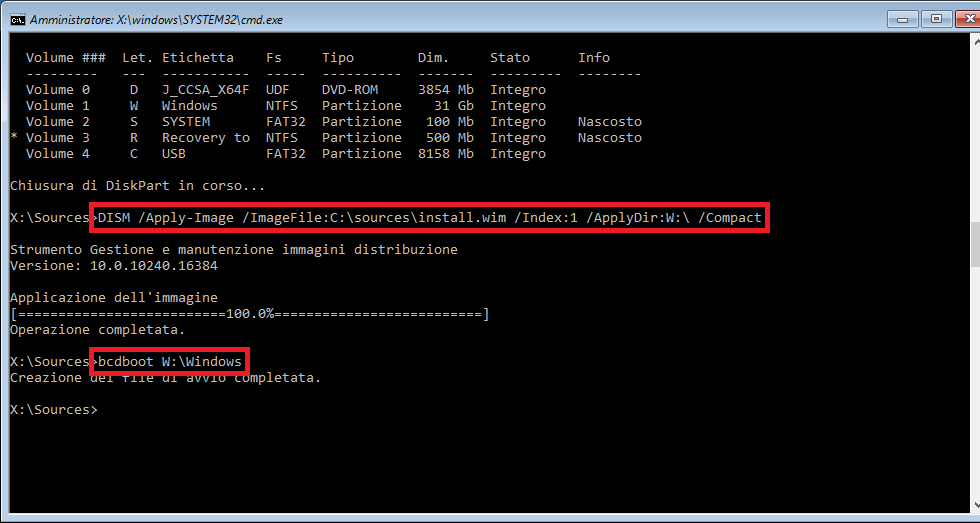 Installare Windows 10 Compact OS risparmiando 6,6GB