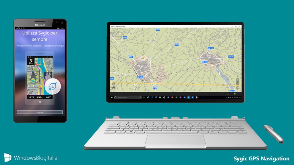 Disponibile la Windows App di Sygic GPS Navigation