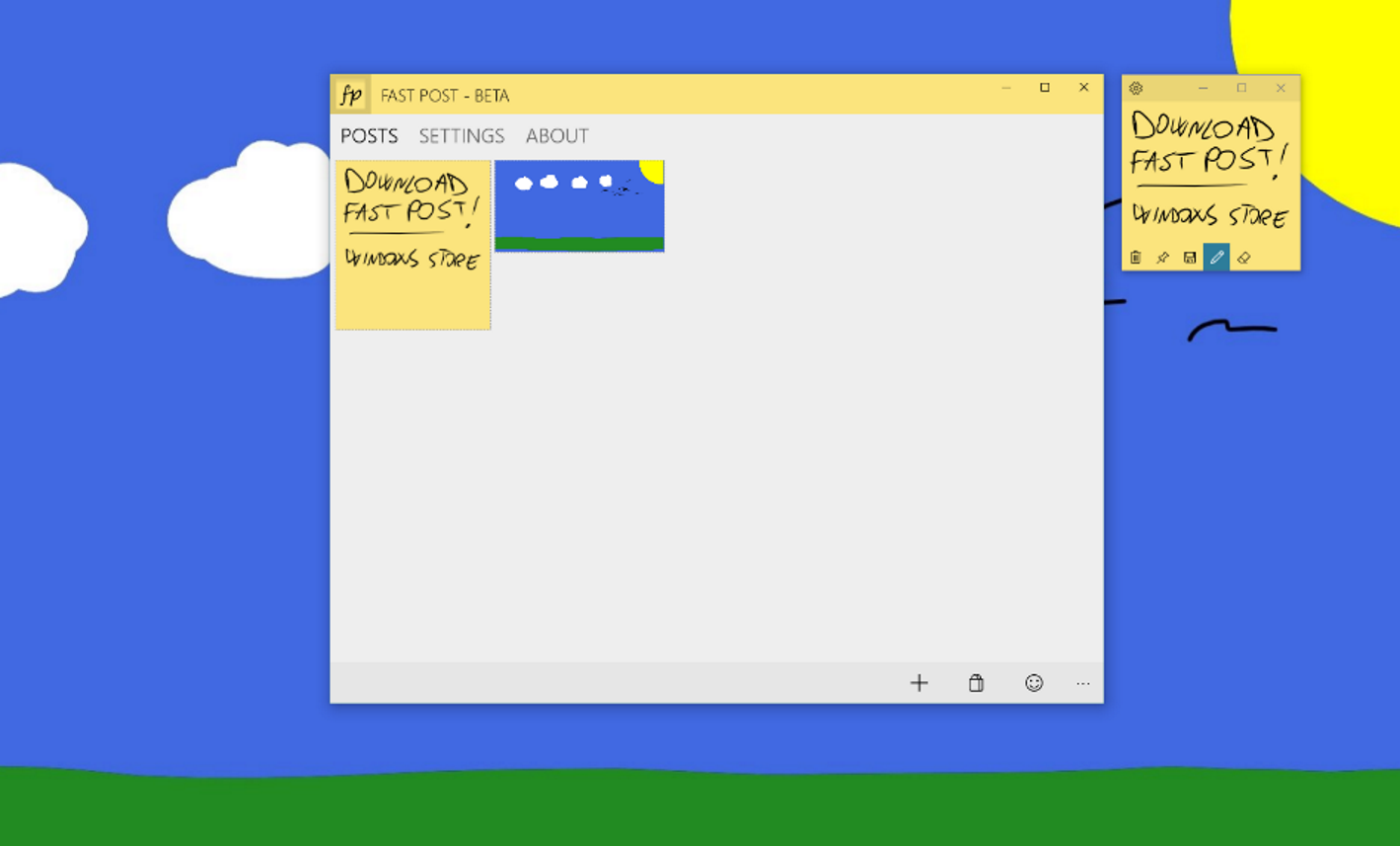 Fast Post, una nuova app post-it per Windows 10