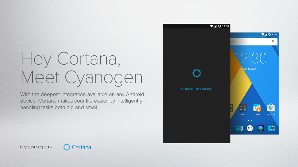 Hey Cortana sbarca ufficialmente su Cyanogen OS