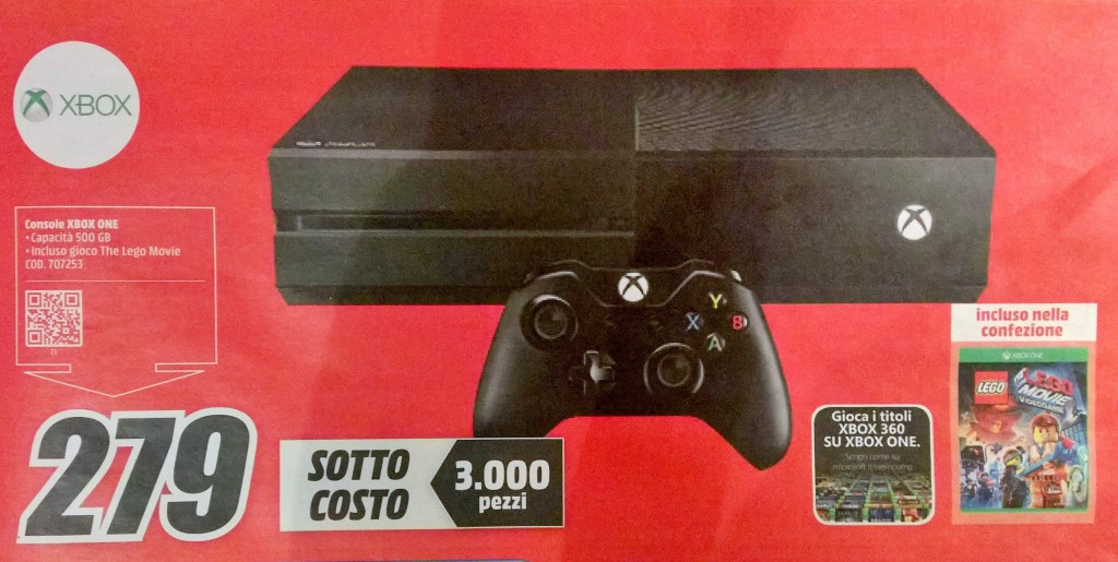 Lumia 540, Xbox One e Surface 3 in offerta da MediaWorld