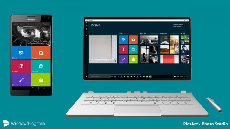 PicsArt si rinnova per Windows 10 e Windows 10 Mobile