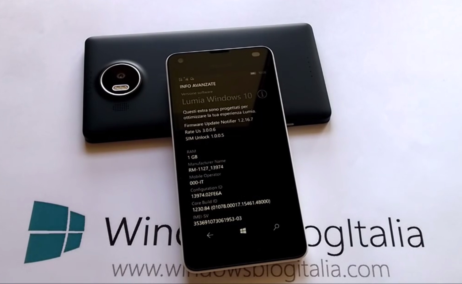 Disponibile il nuovo firmware 15503 per Lumia 550