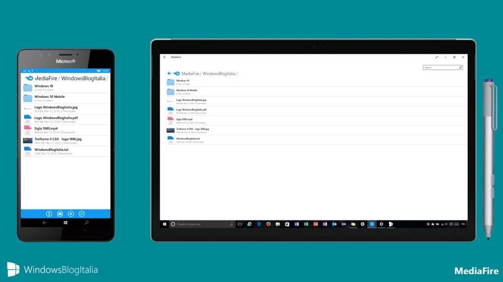 MediaFire lancia l’app ufficiale per Windows e Windows Mobile
