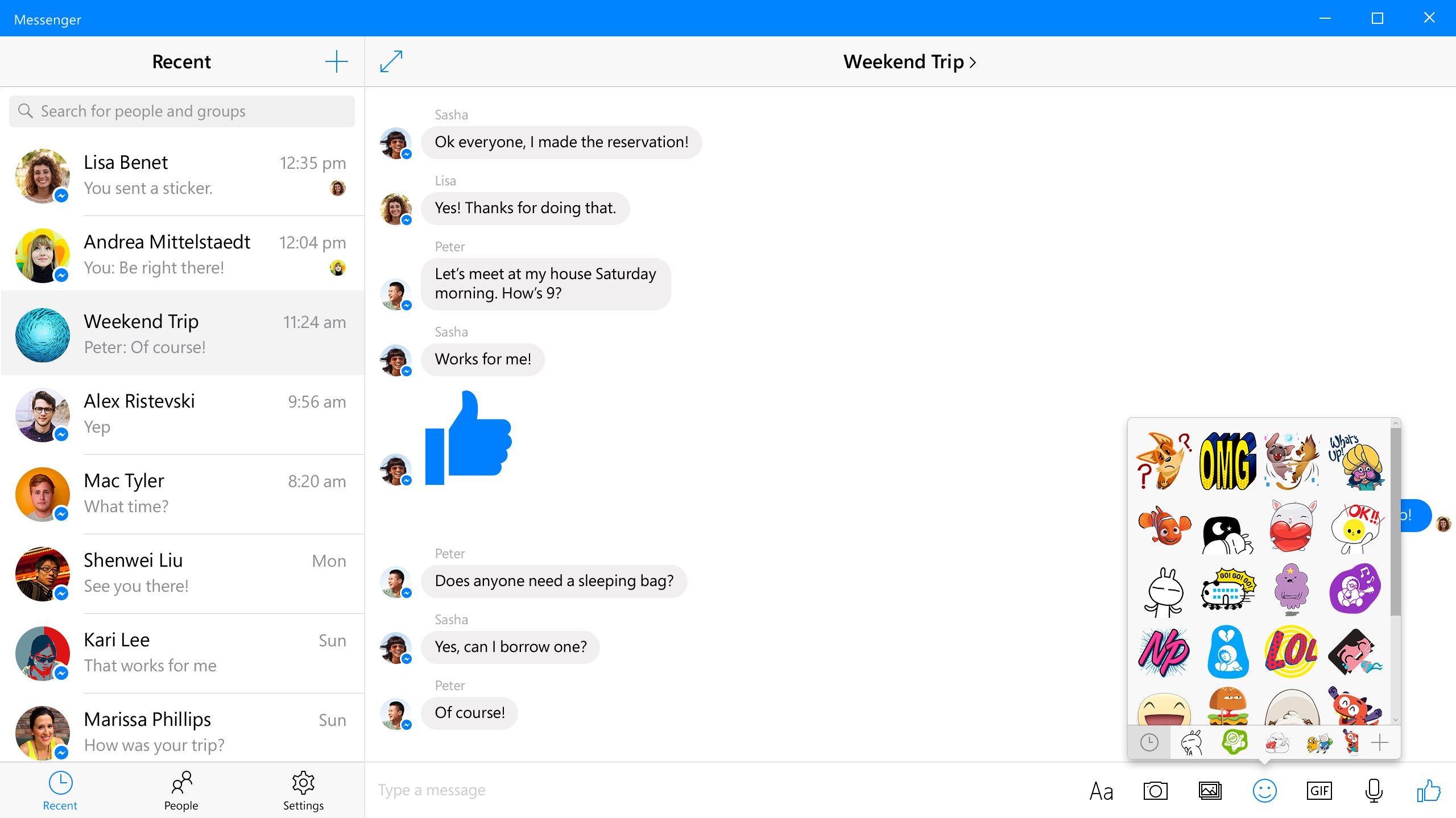 Messenger (Beta) per Windows si aggiorna alla versione 67.452 ...