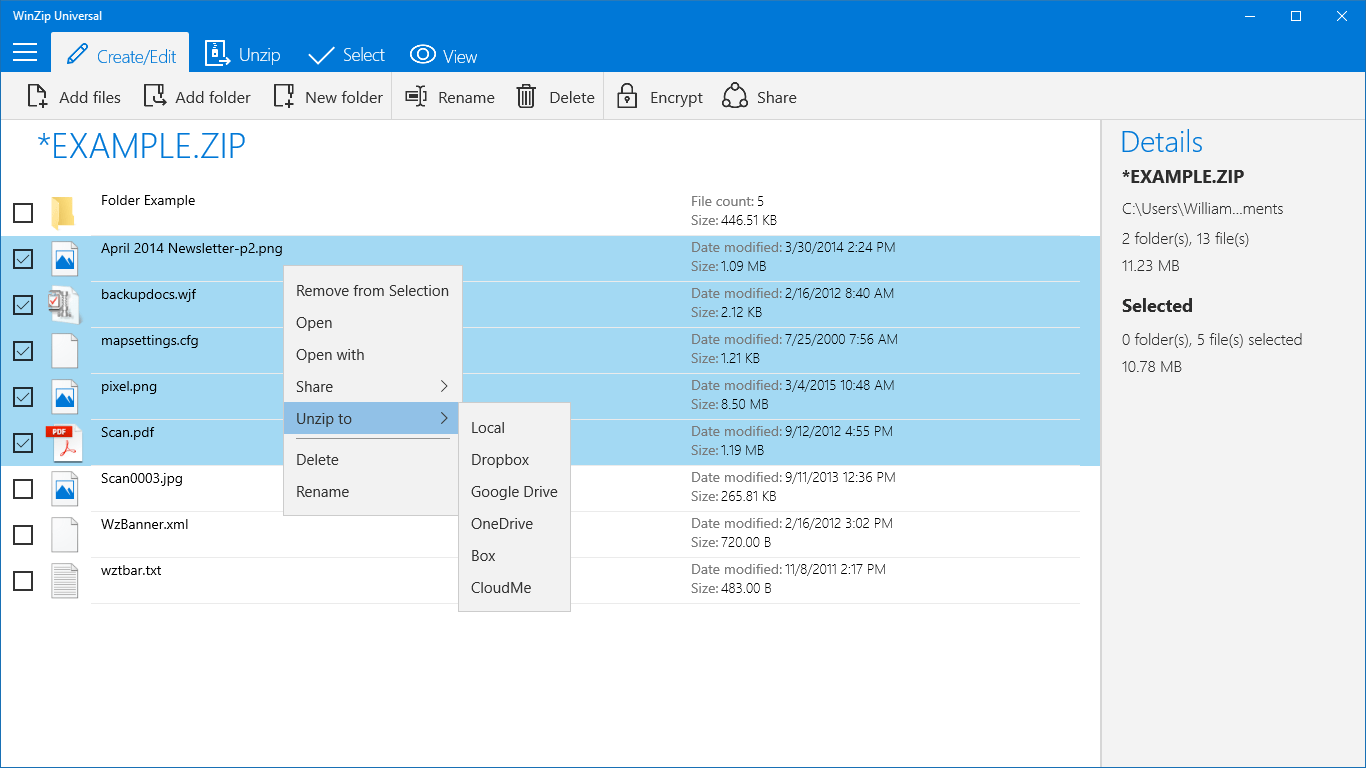 WinZip Universal per Windows e Windows Mobile si aggiorna alla versione ...