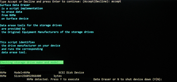 Data Eraser, il tool ufficiale per formattare Surface