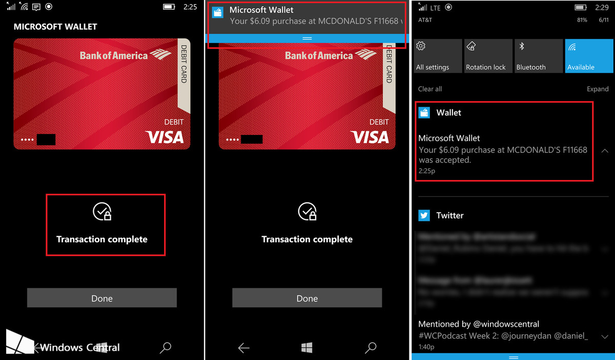 Pagamenti NFC pronti al debutto con Windows 10 Mobile AU