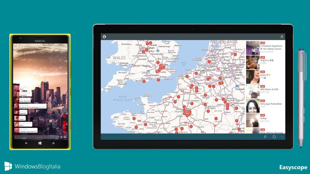 Easyscope, nuova app universale per vedere i live di Periscope