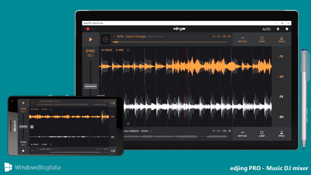 Disponibile gratis per poche ore edjing PRO - Music DJ mixer