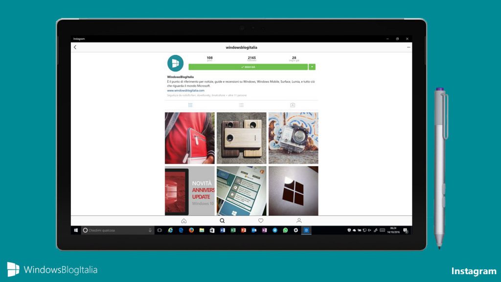 Download app Instagram per PC e tablet Windows 10