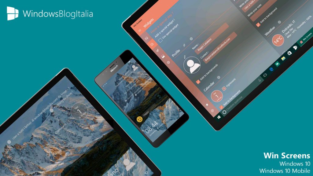 Win Screens, personalizza la Schermata di blocco di Windows 10 e ...