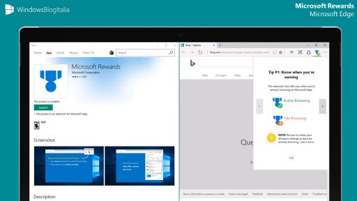 Disponibile l’estensione Microsoft Rewards per Microsoft Edge
