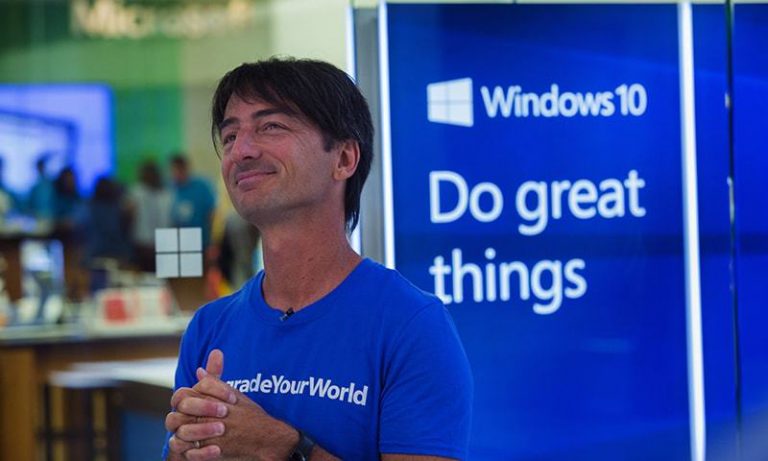 Joe Belfiore si occuperà dell'interfaccia di Windows 10 e altro
