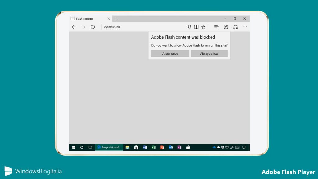 R.I.P. Adobe Flash Player in Microsoft Edge
