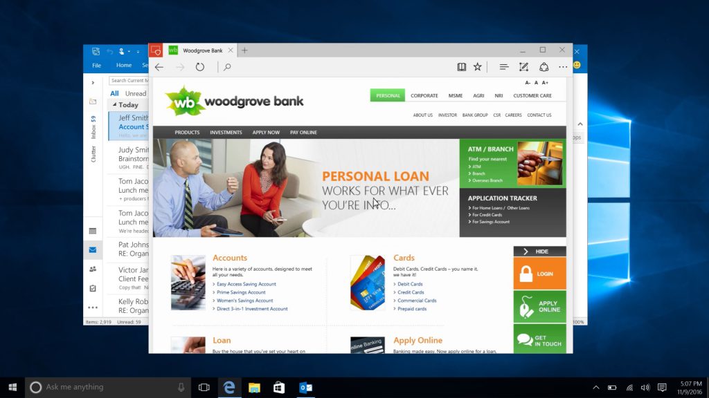 Windows Defender integrato in Microsoft Edge nelle ultime build di ...