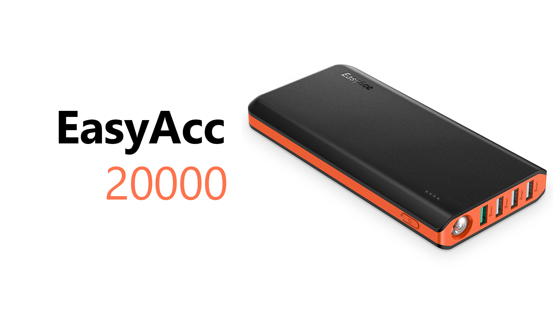 EasyAcc 20000, la batteria esterna da 20000 mAh con doppia ricarica