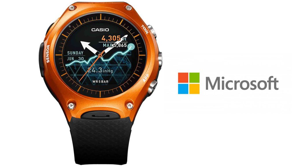 Microsoft ora partner di Casio, ma non sperate in un nuovo smartwatch