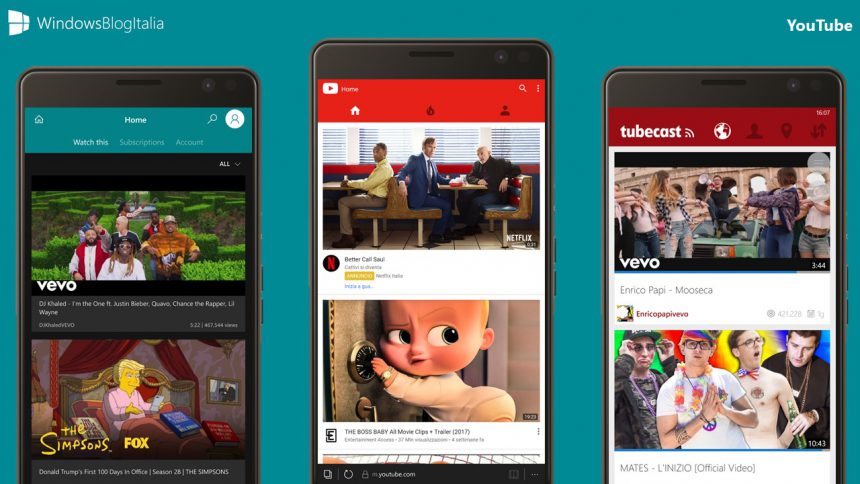 Le migliori app di YouTube per Windows Phone, Windows 10 e Windows 10 ...