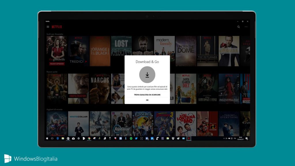 L'app di Netflix per Windows si aggiorna con il supporto dei download ...