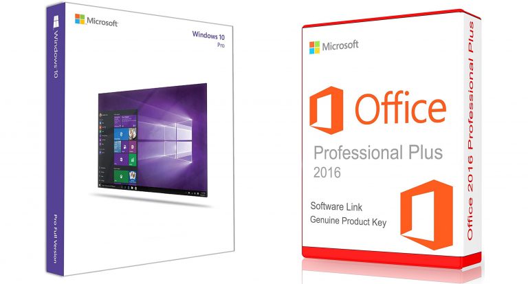 Licenze di Windows 10 Pro e Office 2016 Plus in offerta da soli 5€!