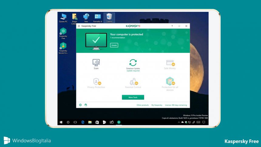 Kaspersky Free, nuova versione gratuita del celebre antivirus per PC e ...