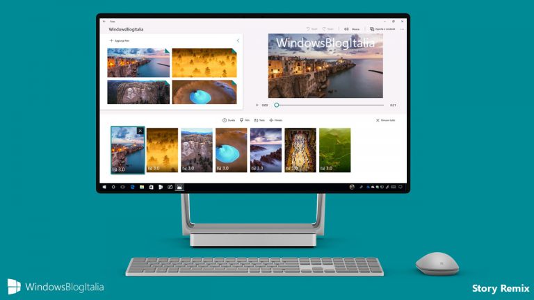 [video] Story Remix, il nuovo Movie Maker di Windows 10 per creare storie