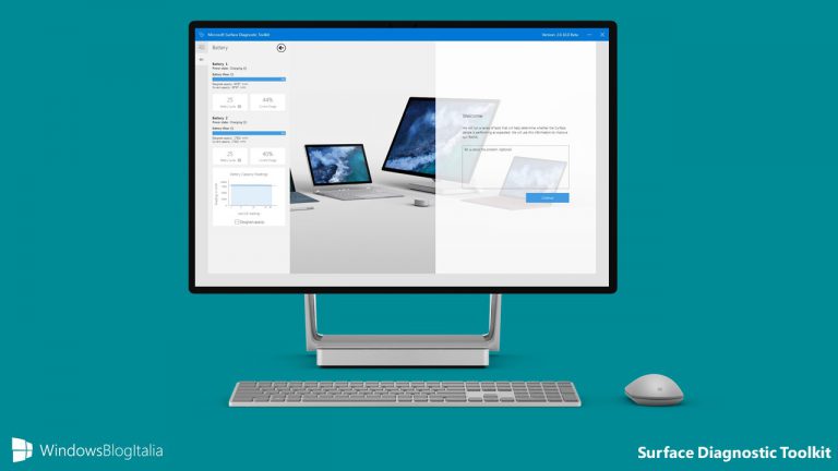 Download Diagnostic Toolkit, lo strumento di diagnostica dei Surface