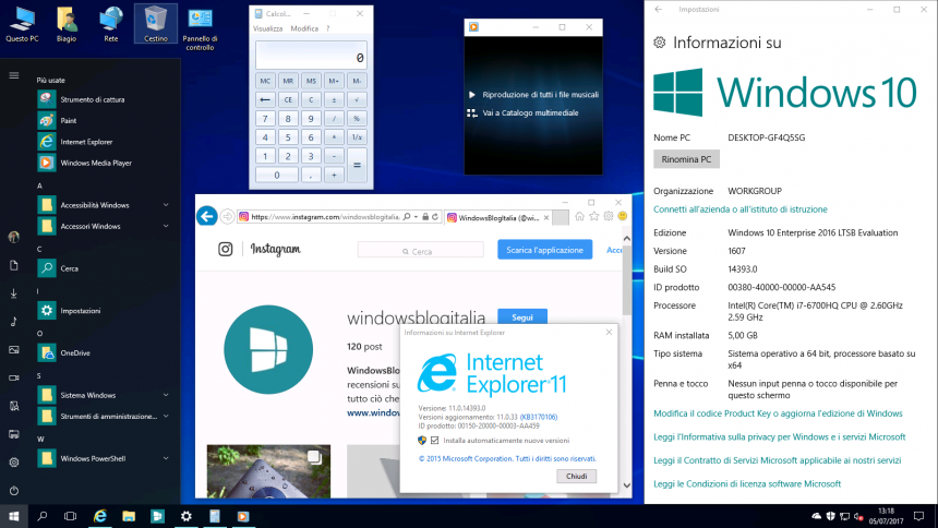 Download Windows 10 Enterprise 2016 LTSB