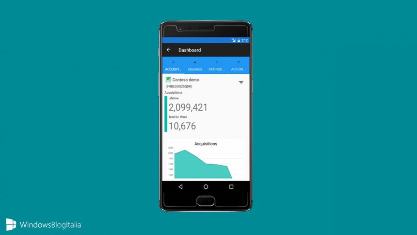 Sviluppatori, ora potete gestire il Windows Dev Center dal vostro Android