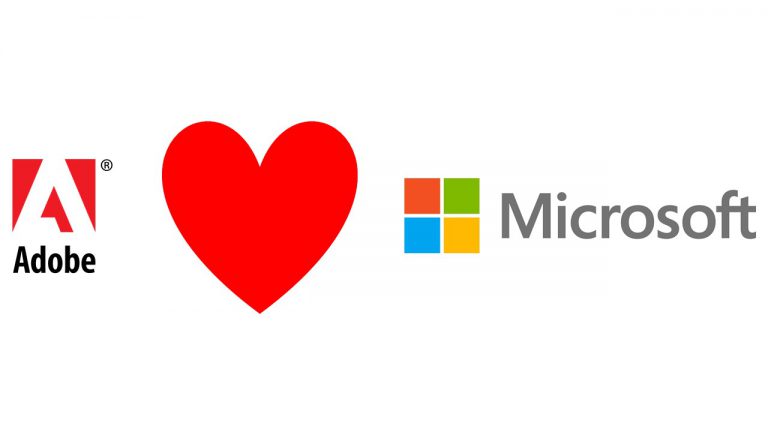Microsoft e Adobe, nuova partnership per l'integrazione di alcuni servizi