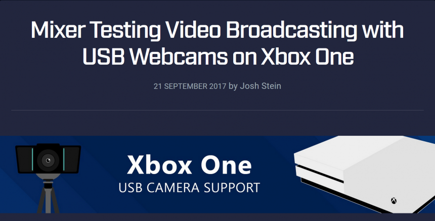 Xbox One ora supporta la vostra webcam per dirette streaming e ...