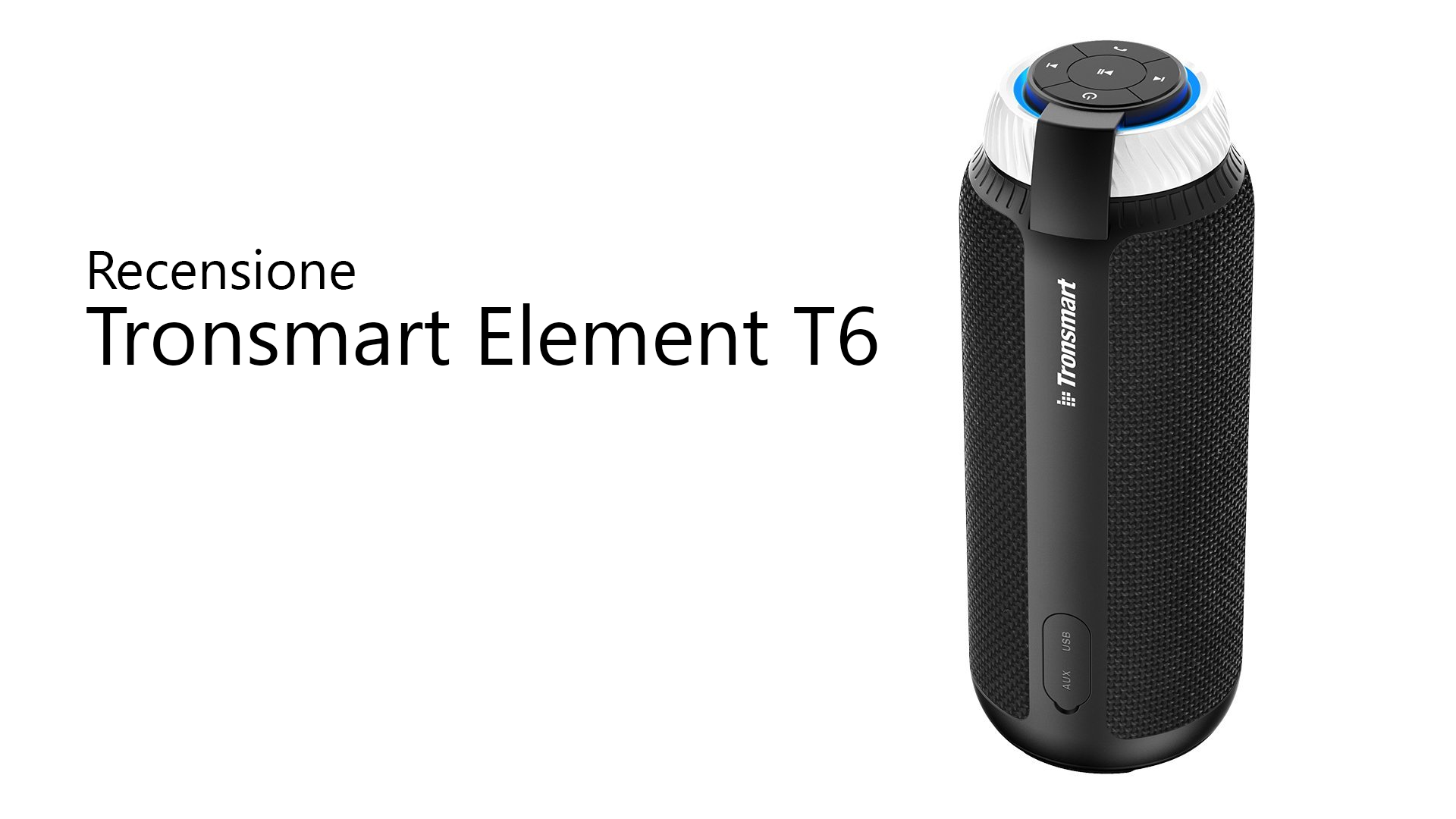 Tronsmart Element T6, altoparlante Bluetooth a 360 gradi