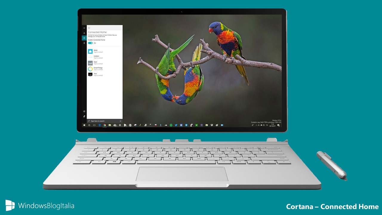 Microsoft ha aggiunto il supporto ai dispositivi smart-home in Cortana