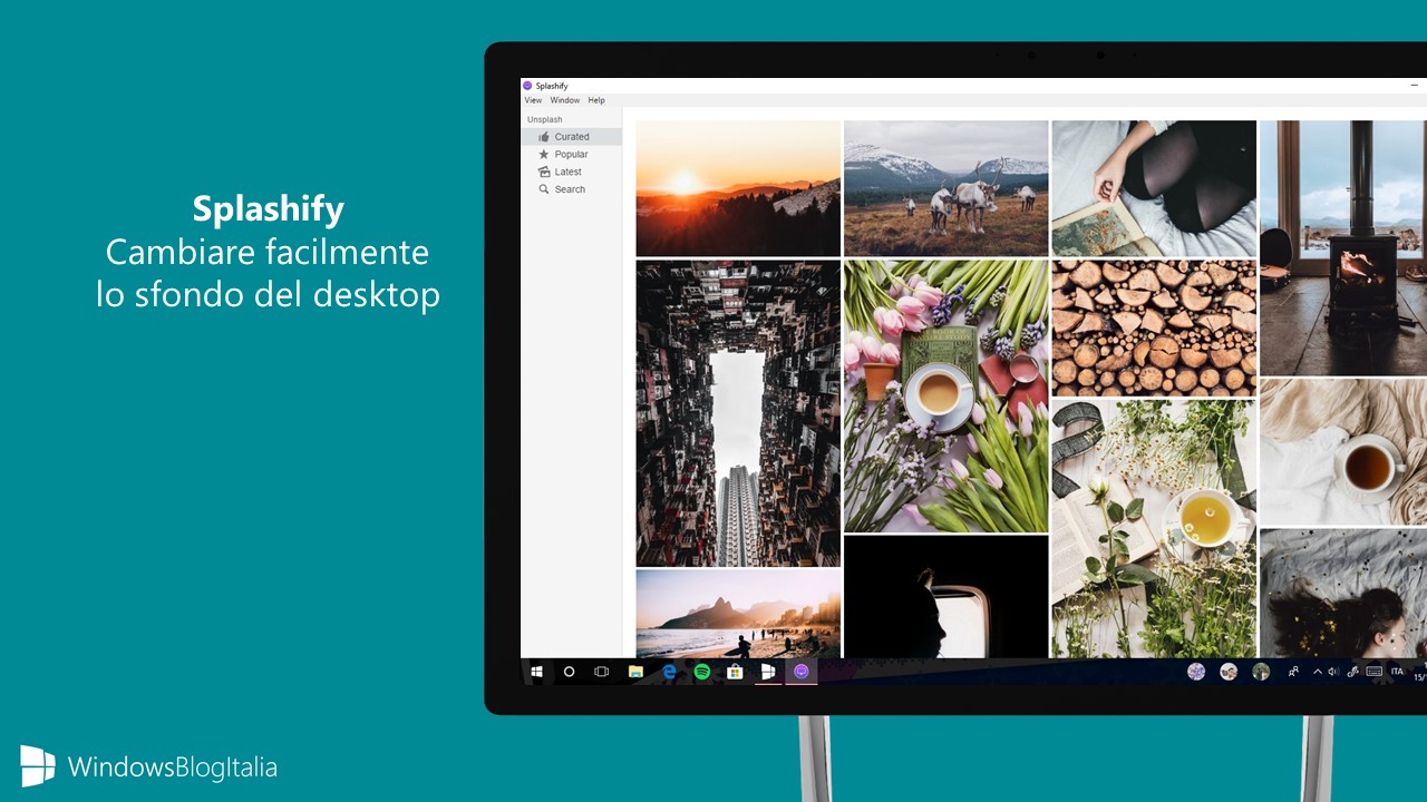 Come scegliere gli sfondi del desktop perfetti con Splashify