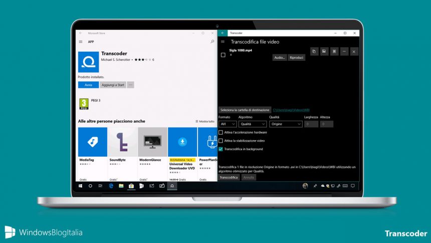 Download Transcoder, l'app per convertire i file audio e video gratis
