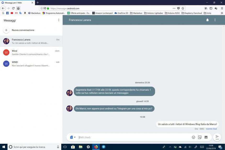 Come inviare SMS dal PC Windows con il tool ufficiale per Android